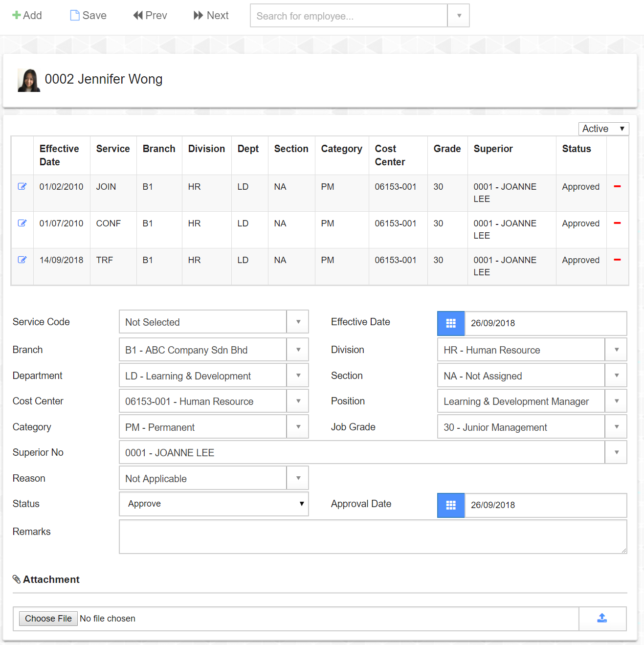 Rymnet HRMS - HR Core